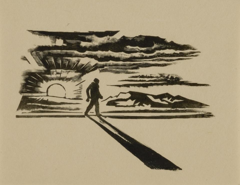 Man with Shadow | Smithsonian American Art Museum