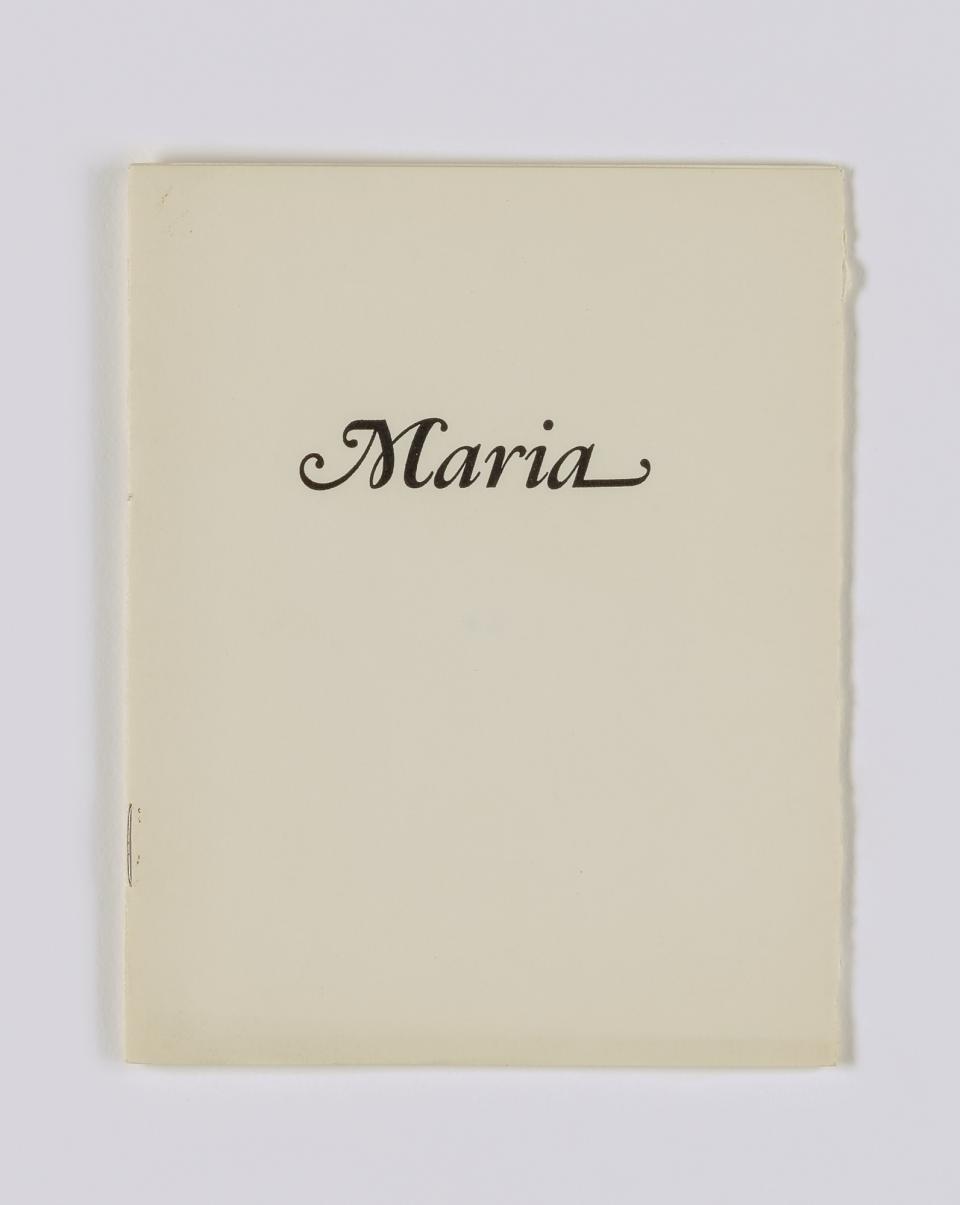 Maria | Smithsonian American Art Museum