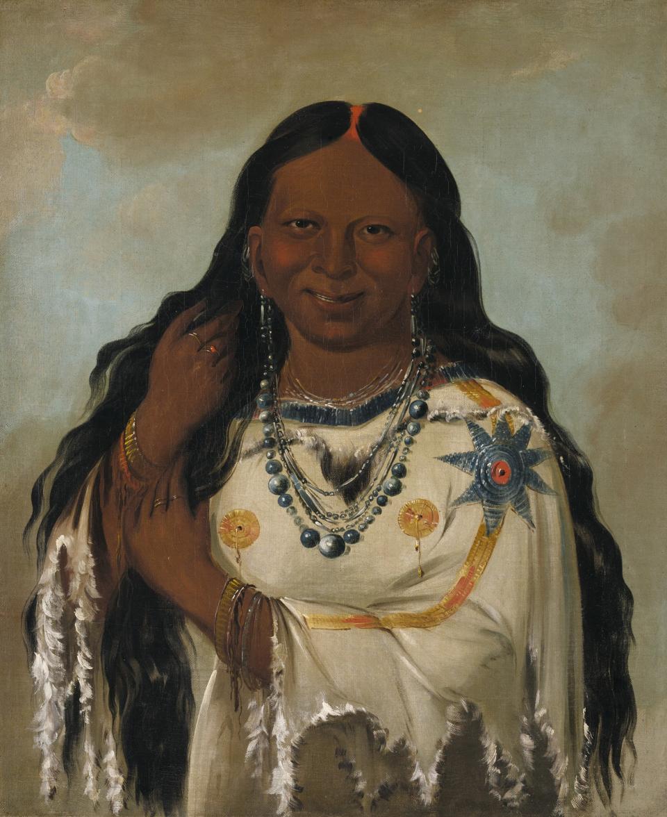 Kay-a-gís-gis, a Young Woman | Smithsonian American Art Museum