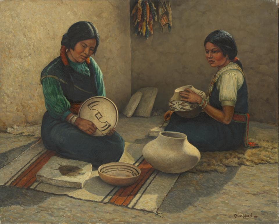 Hopi Pottery Painters | Smithsonian American Art Museum