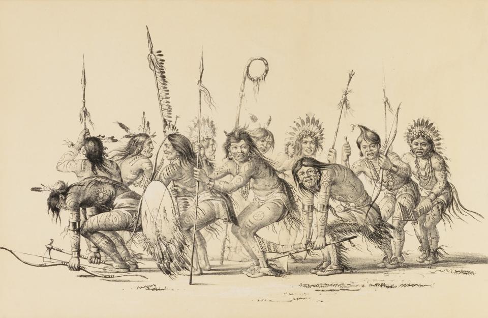 Indians in a Circle, Dancing--no. 30 | Smithsonian American Art Museum