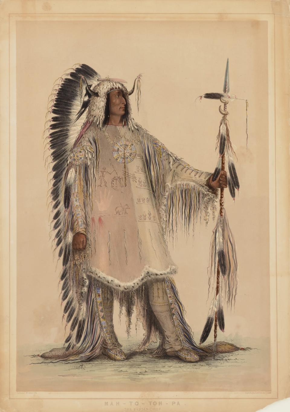 Mah-to-toh-pa, the Mandan Chief | Smithsonian American Art Museum