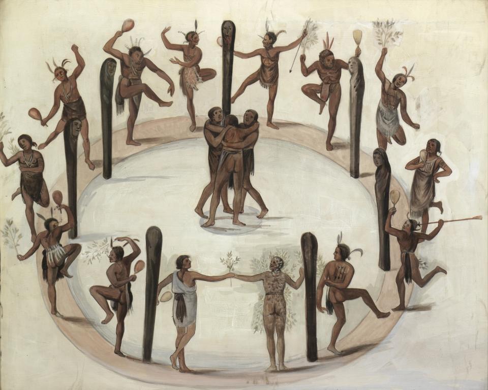 Their Dances Which They Use at Their High Feasts | Smithsonian American ...