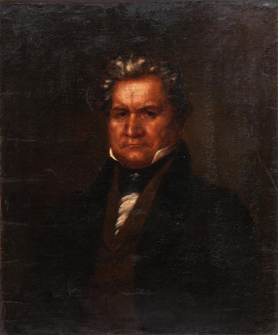 Major Ridge, Portrait of Cherokee Indian | Smithsonian American Art Museum