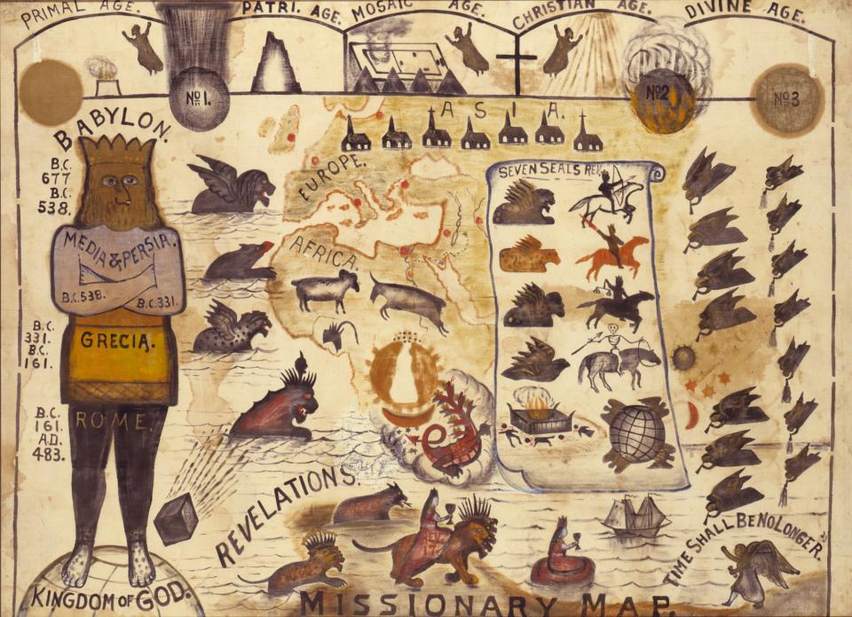Missionary Map | Smithsonian American Art Museum