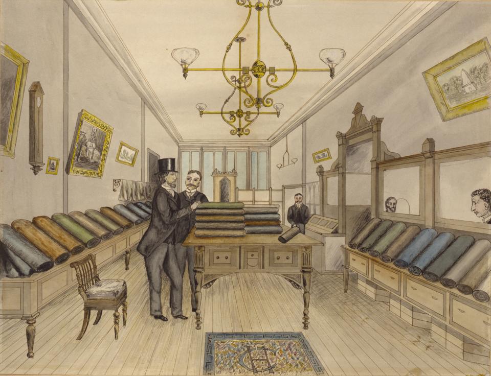 H. Prouse Cooper's Down Town Store, New York | Smithsonian American Art ...