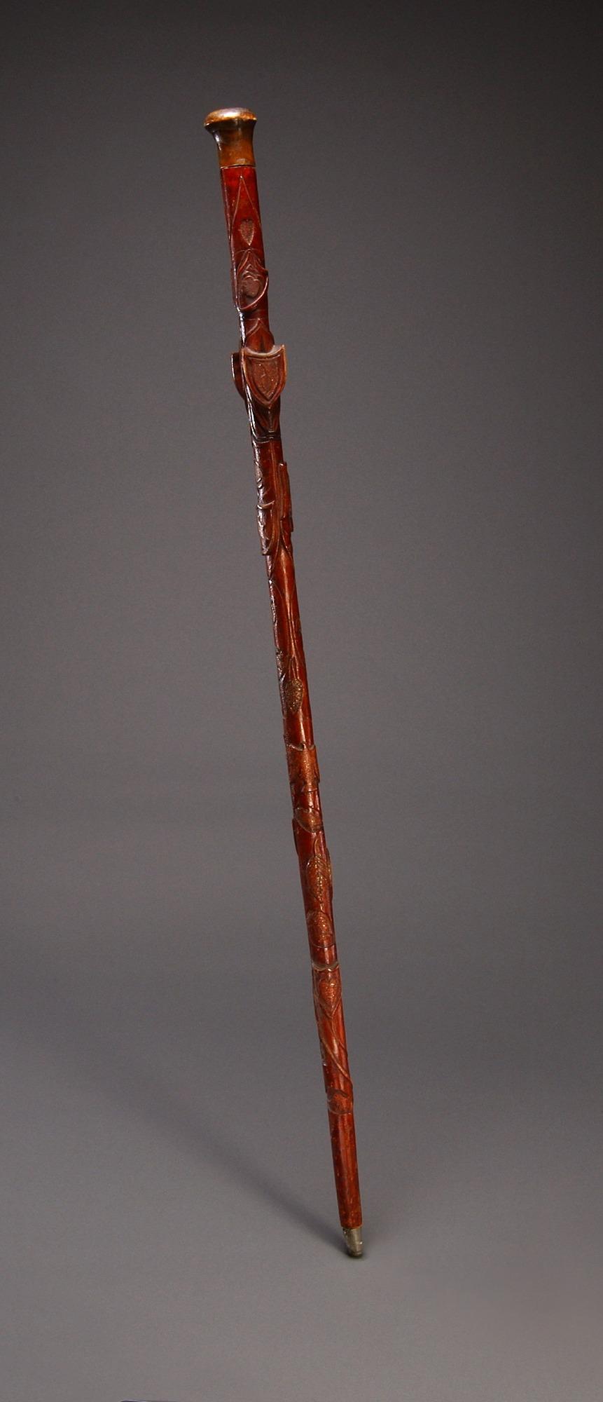 Cane with Diverse Shields | Smithsonian American Art Museum