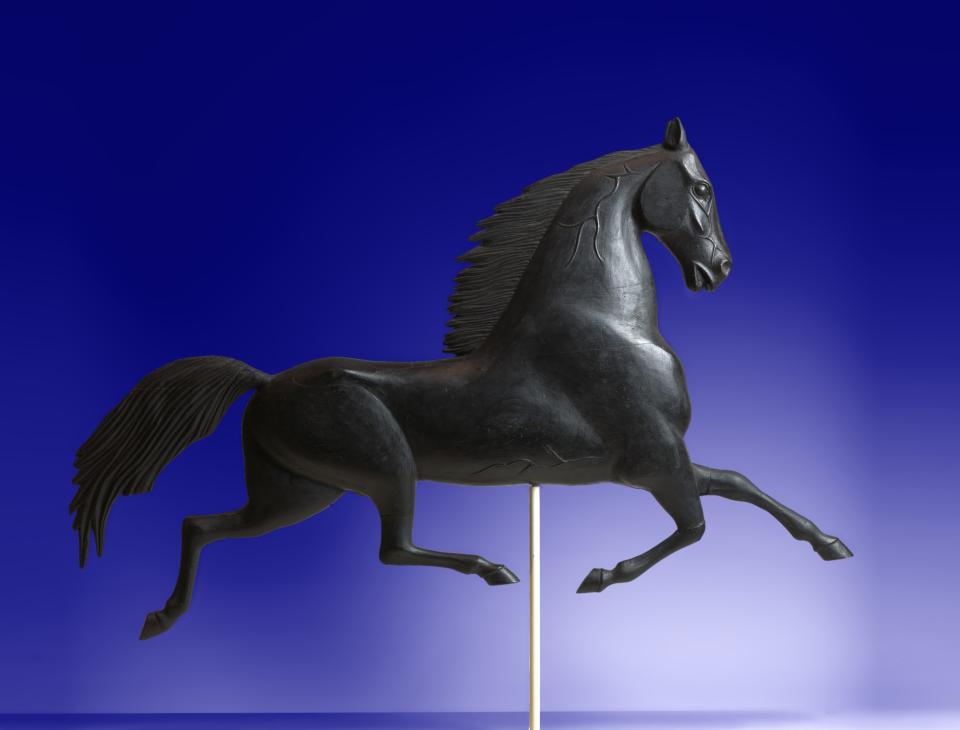 Black Hawk Horse Weathervane Pattern | Smithsonian American Art Museum