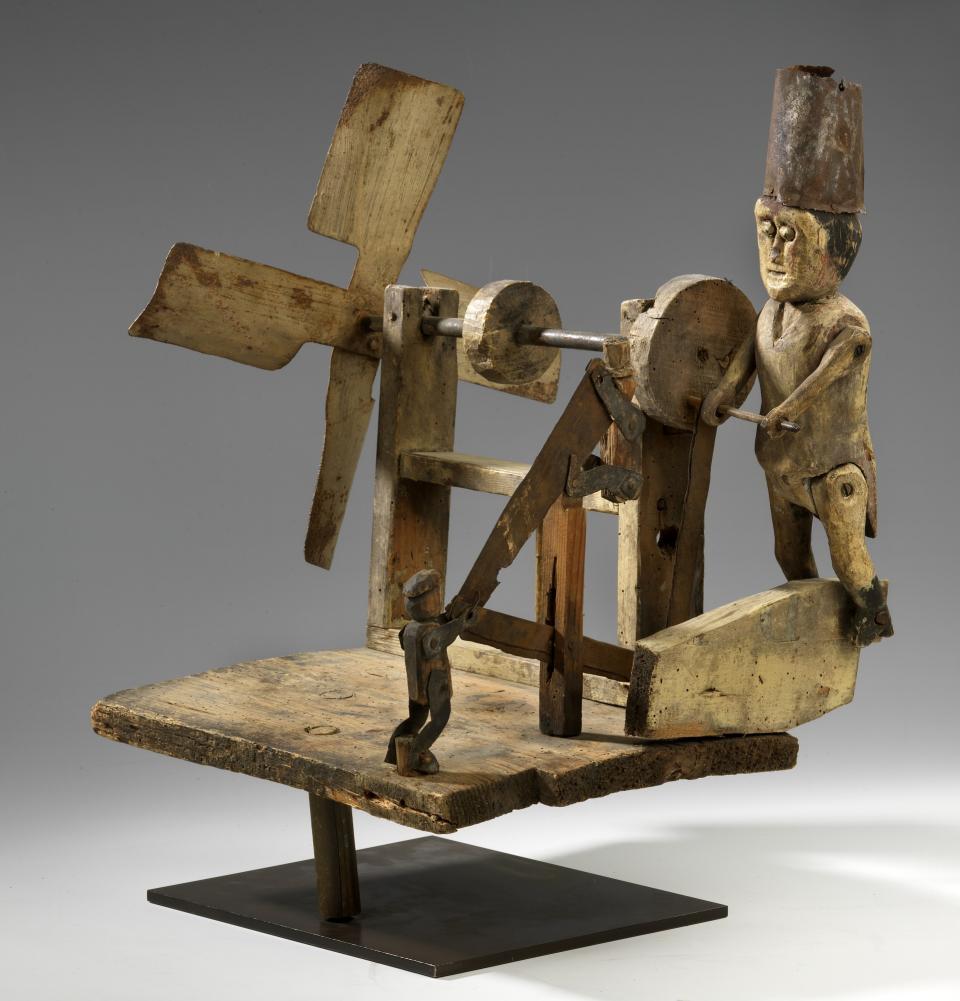 Whirligig with Men Sawing Wood | Smithsonian American Art Museum