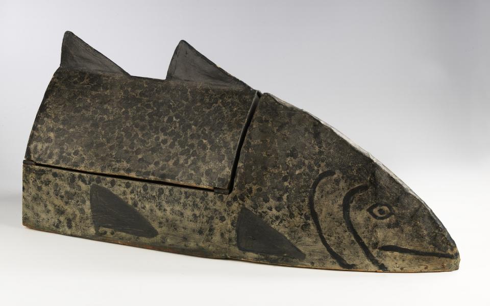 Fish-Shaped Box | Smithsonian American Art Museum
