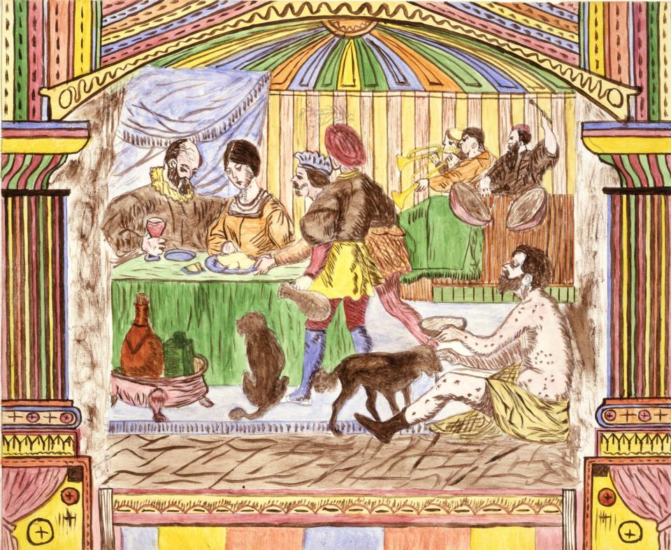 Parable of the Rich Man and Lazarus | Smithsonian American Art Museum Parable of the Rich Man and Lazarus | Smithsonian American Art Museum
