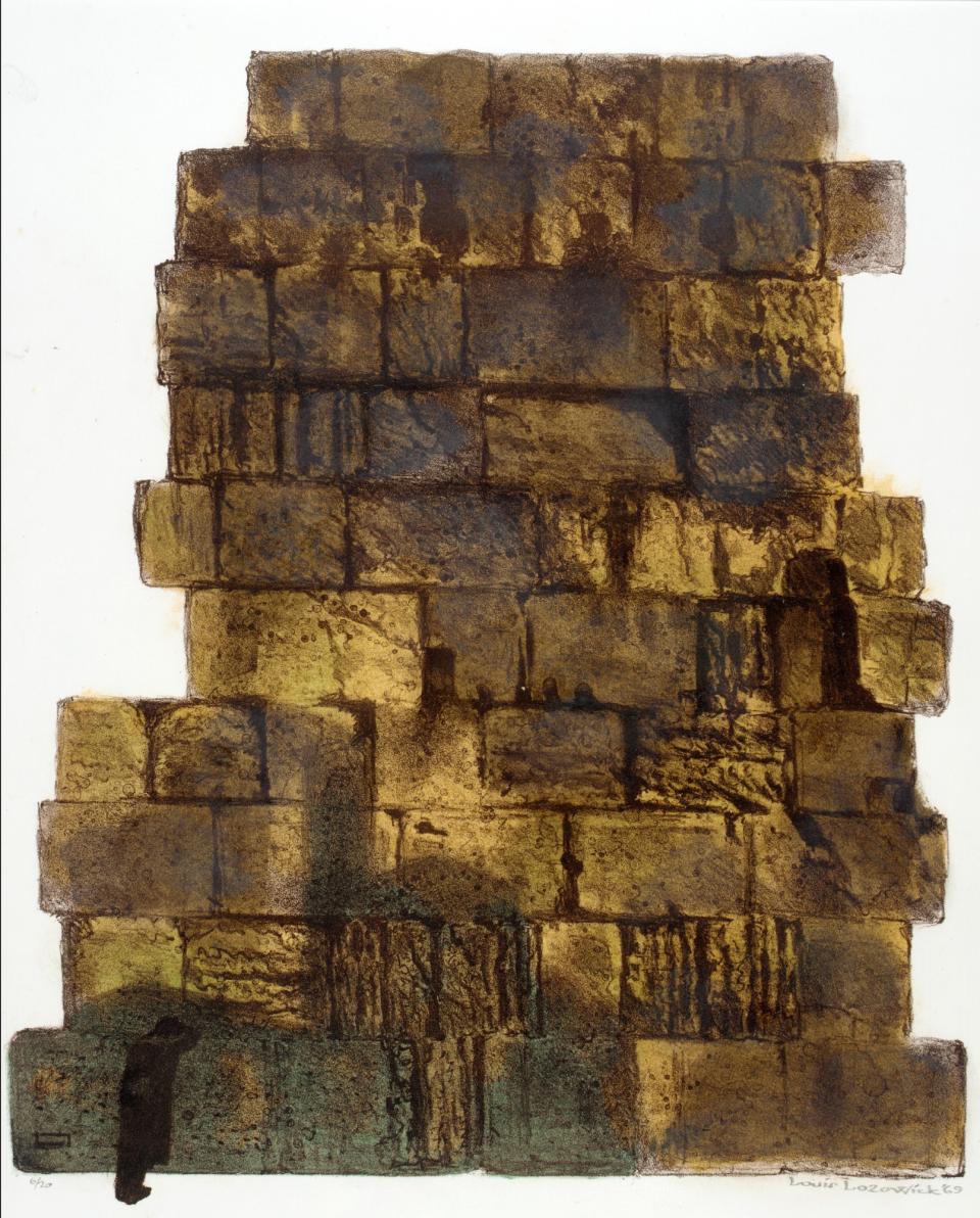 Wailing Wall #1 | Smithsonian American Art Museum