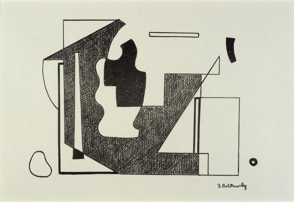 Untitled, from the portfolio American Abstract Artists | Smithsonian ...