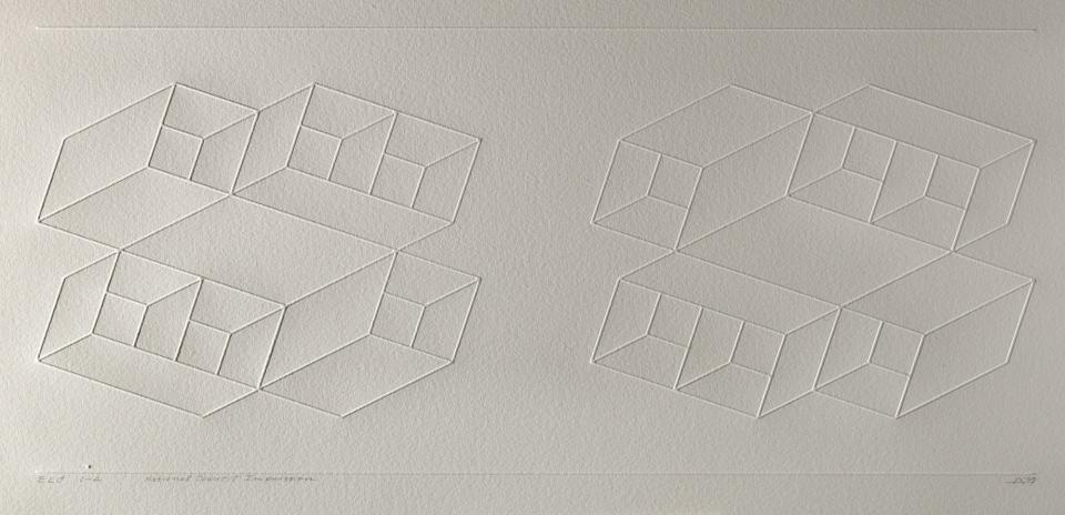 Embossed Linear Construction 1-A | Smithsonian American Art Museum