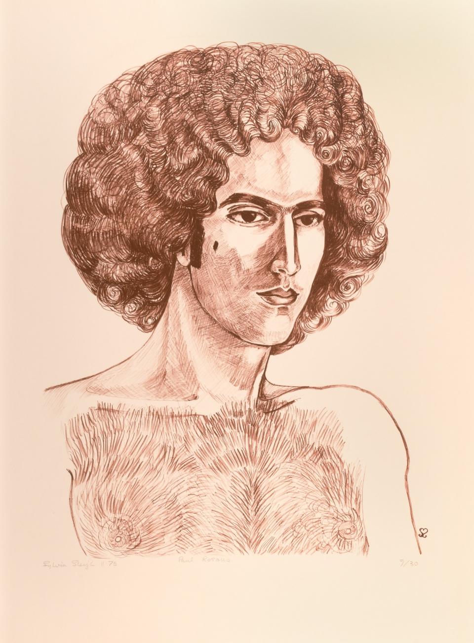 Portrait of Paul Rosano, from the A. I. R. Print Portfolio ...