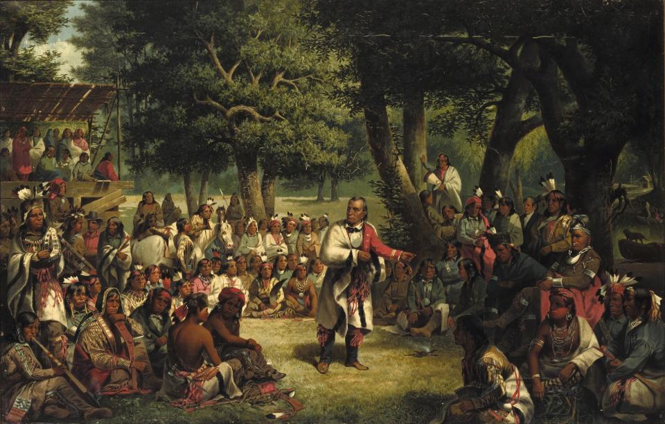 The Trial of Red Jacket | Smithsonian American Art Museum