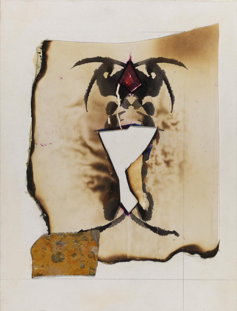 Untitled (Rorschach drawing) | Smithsonian American Art Museum