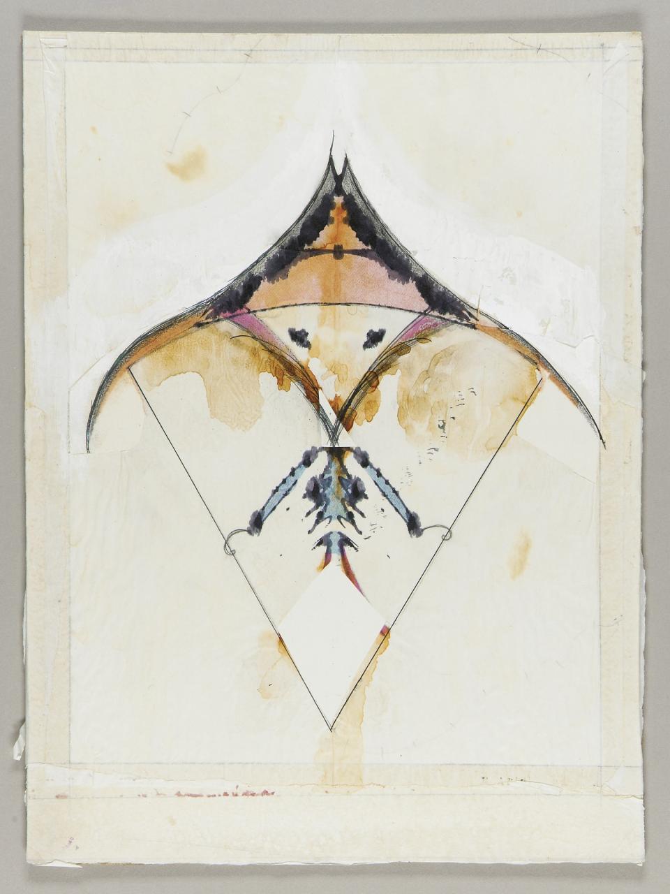 Untitled (Rorschach drawing) | Smithsonian American Art Museum