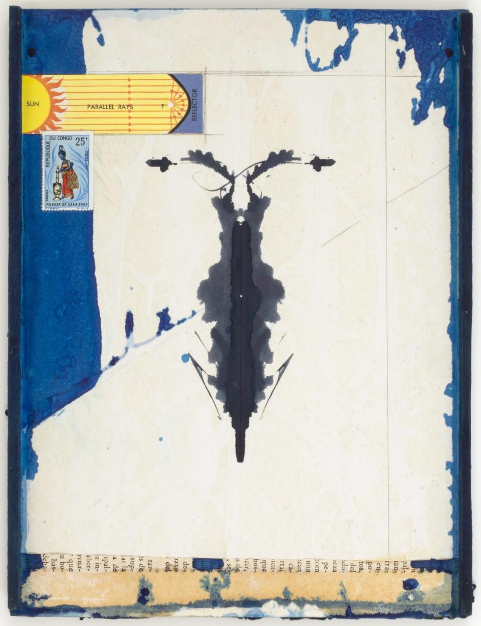 Untitled (Rorschach drawing) | Smithsonian American Art Museum
