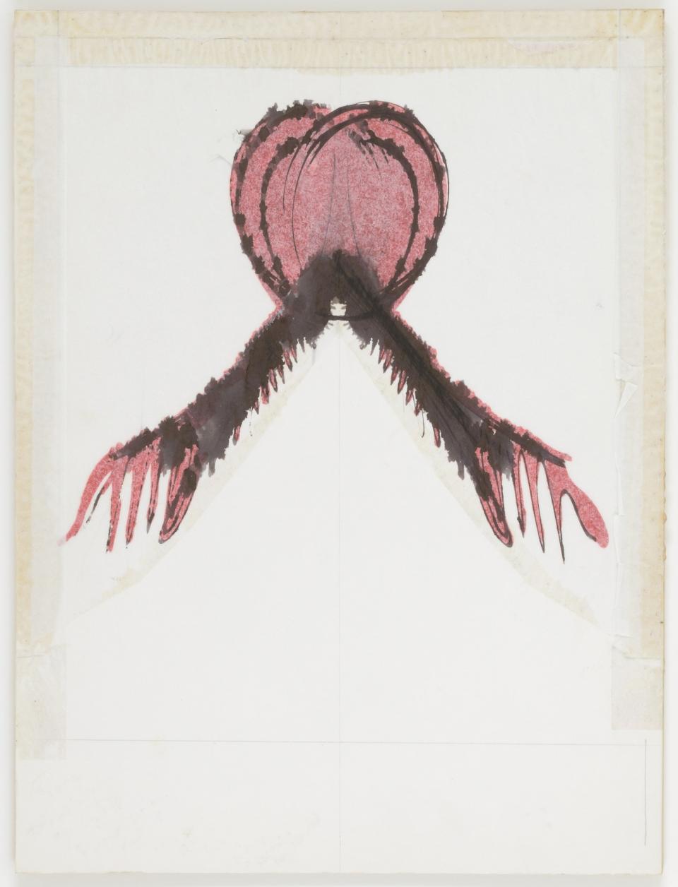 Untitled (Rorschach drawing) | Smithsonian American Art Museum