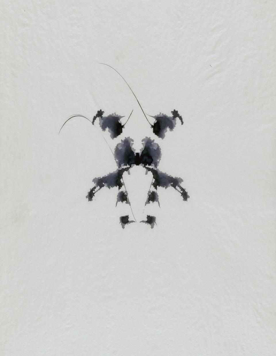 Untitled (Rorschach drawing) | Smithsonian American Art Museum