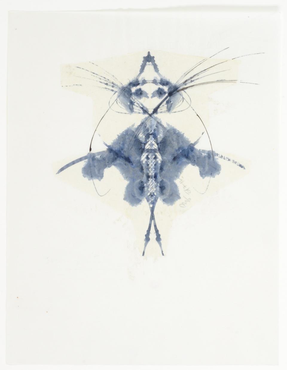 Untitled (Rorschach drawing) | Smithsonian American Art Museum
