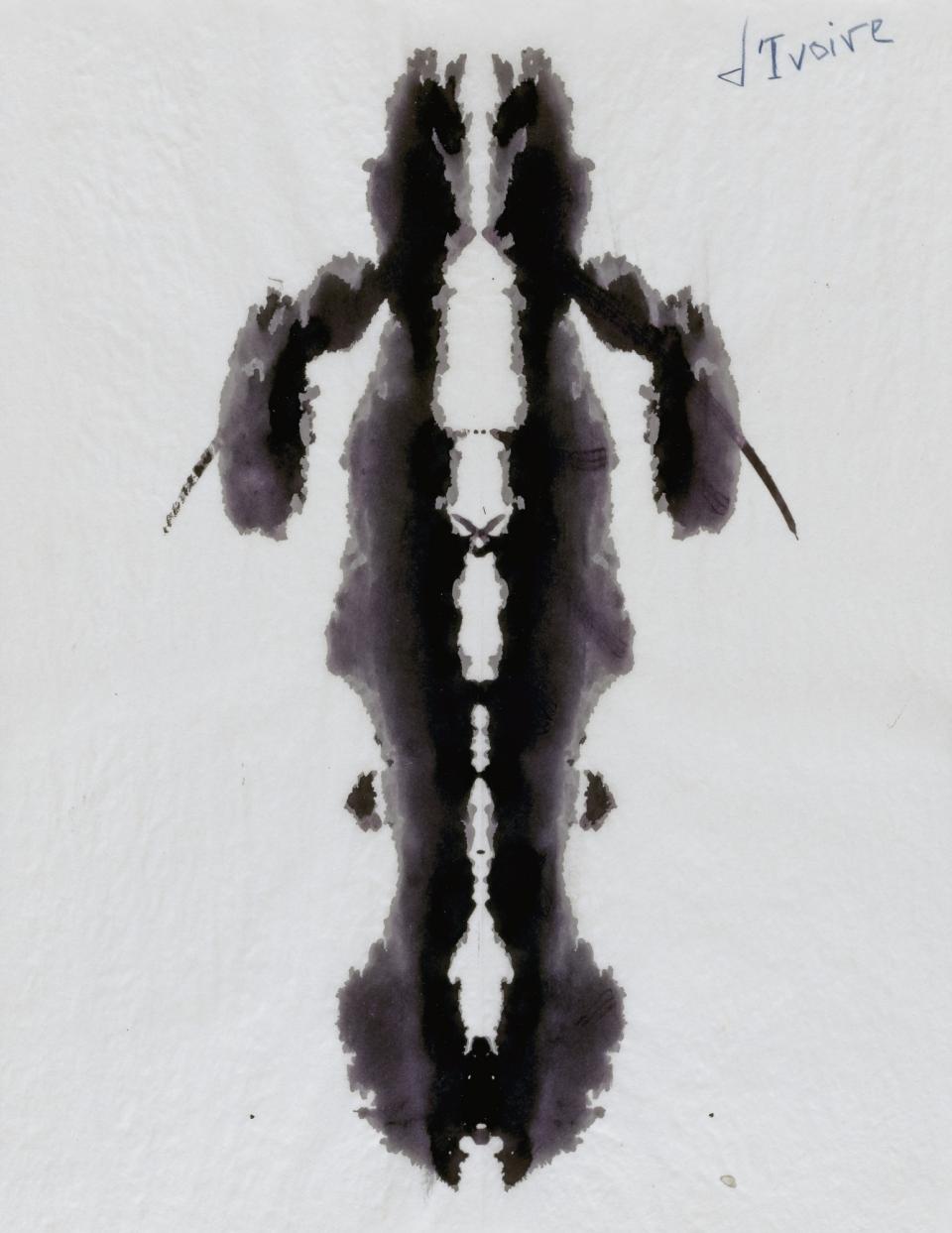 Untitled (Rorschach drawing) | Smithsonian American Art Museum