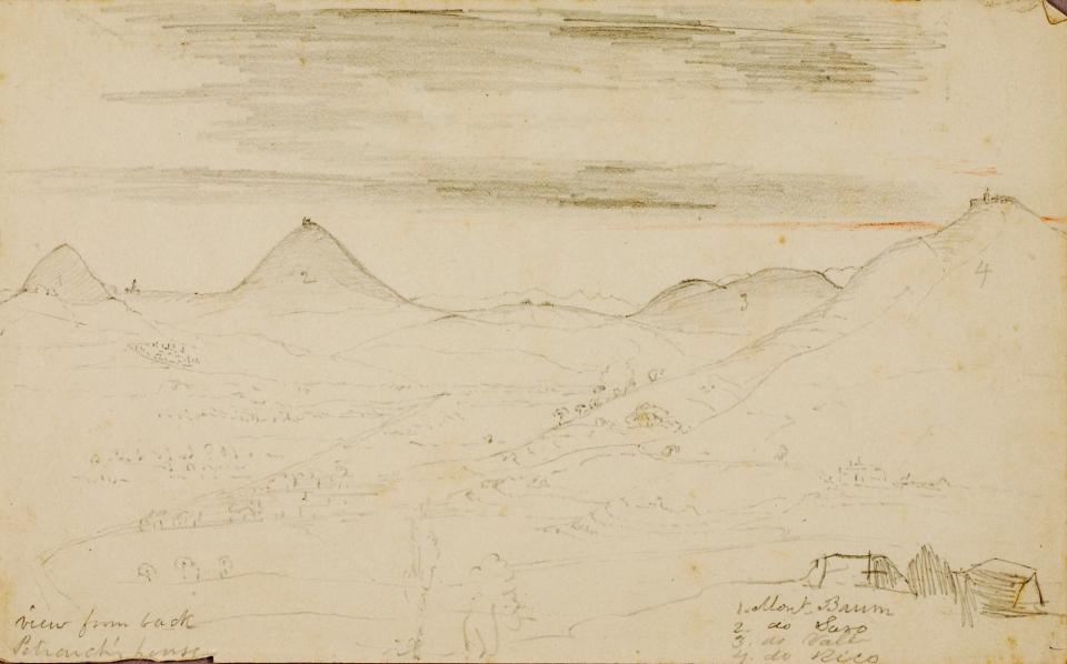 View from Back of Petrarch's House | Smithsonian American Art Museum