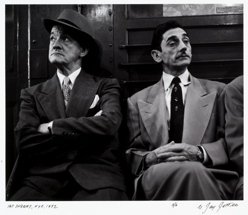 Two Men in Subway | Smithsonian American Art Museum