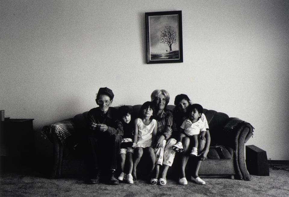 A Tigua Family, from the portfolio The Tiguas: Pueblo Indians of Texas ...