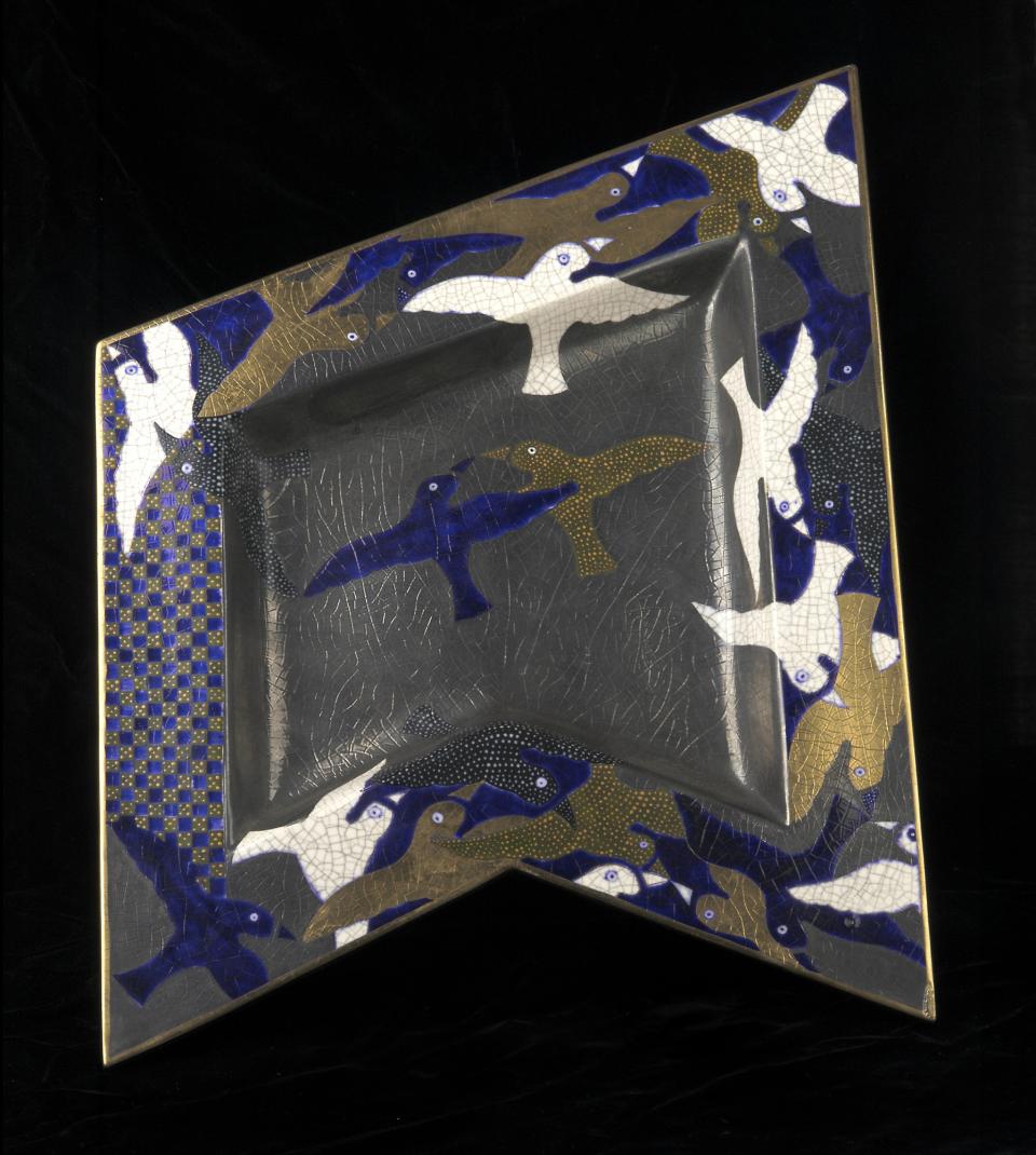 Footed Plate | Smithsonian American Art Museum