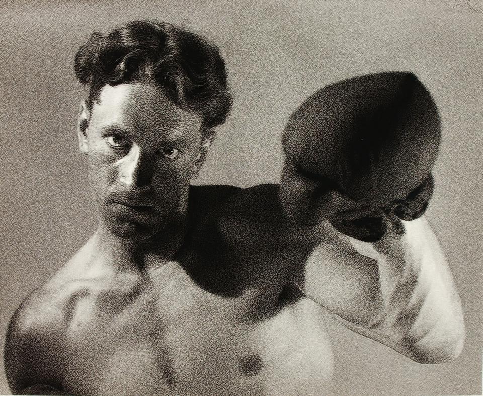 Unidentified boxer, half length portrait | Smithsonian American Art Museum