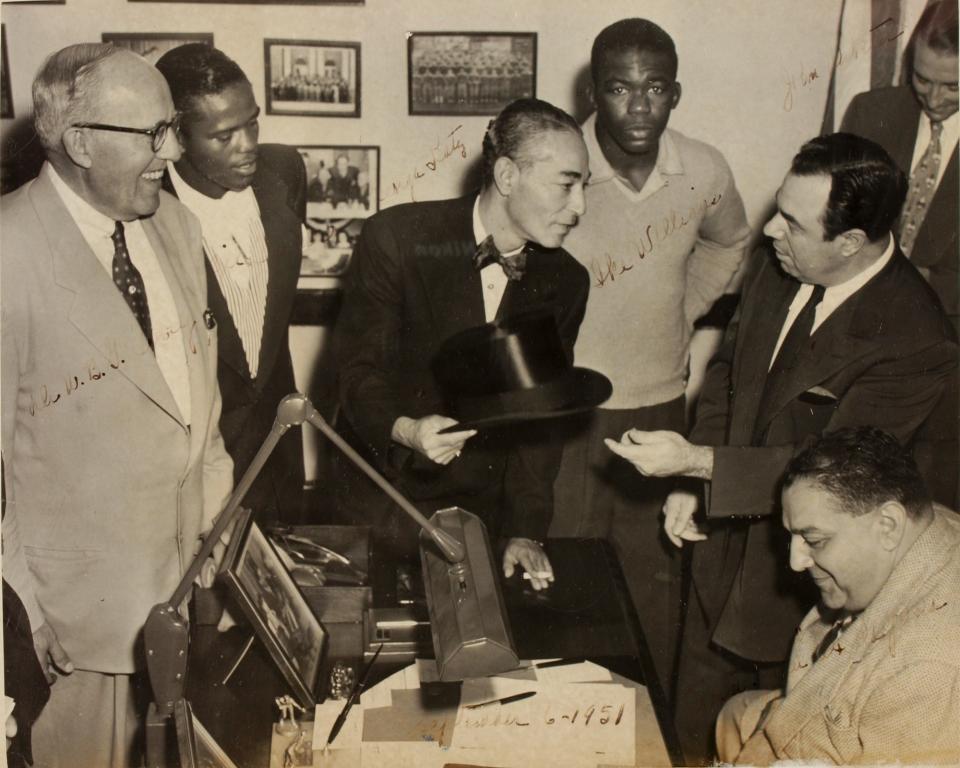 Identified Philadelphia boxing figures, boxers and managers ...