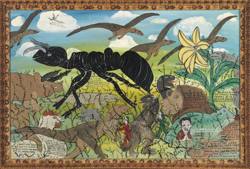 "God is Love. Seek his will and find his peace he saves from sin ...