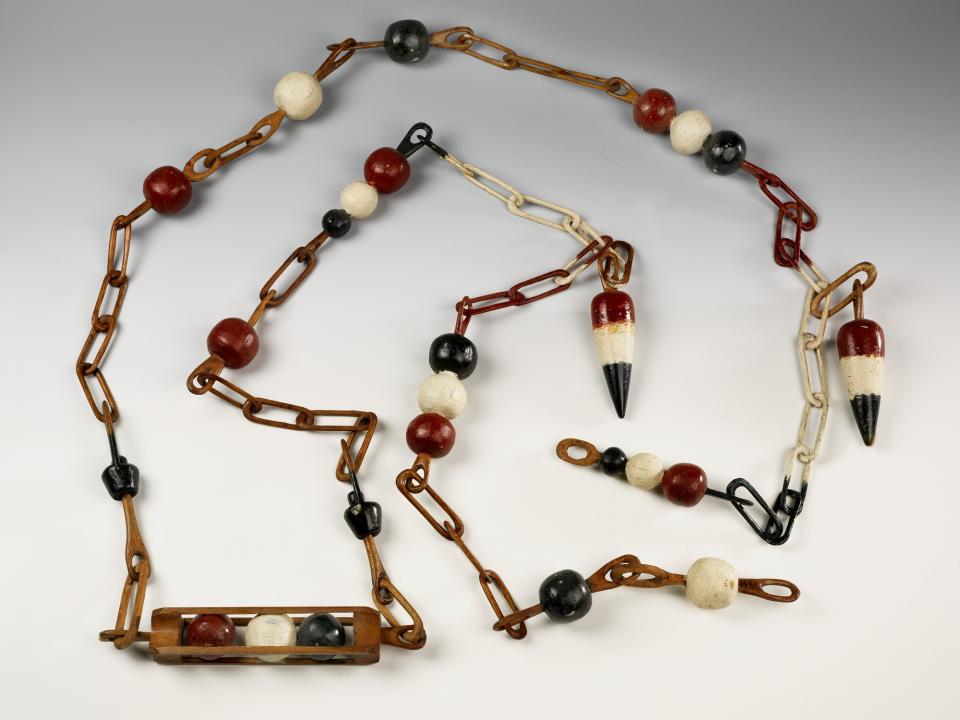 Red, White, and Blue Whimsy Chain | Smithsonian American Art Museum