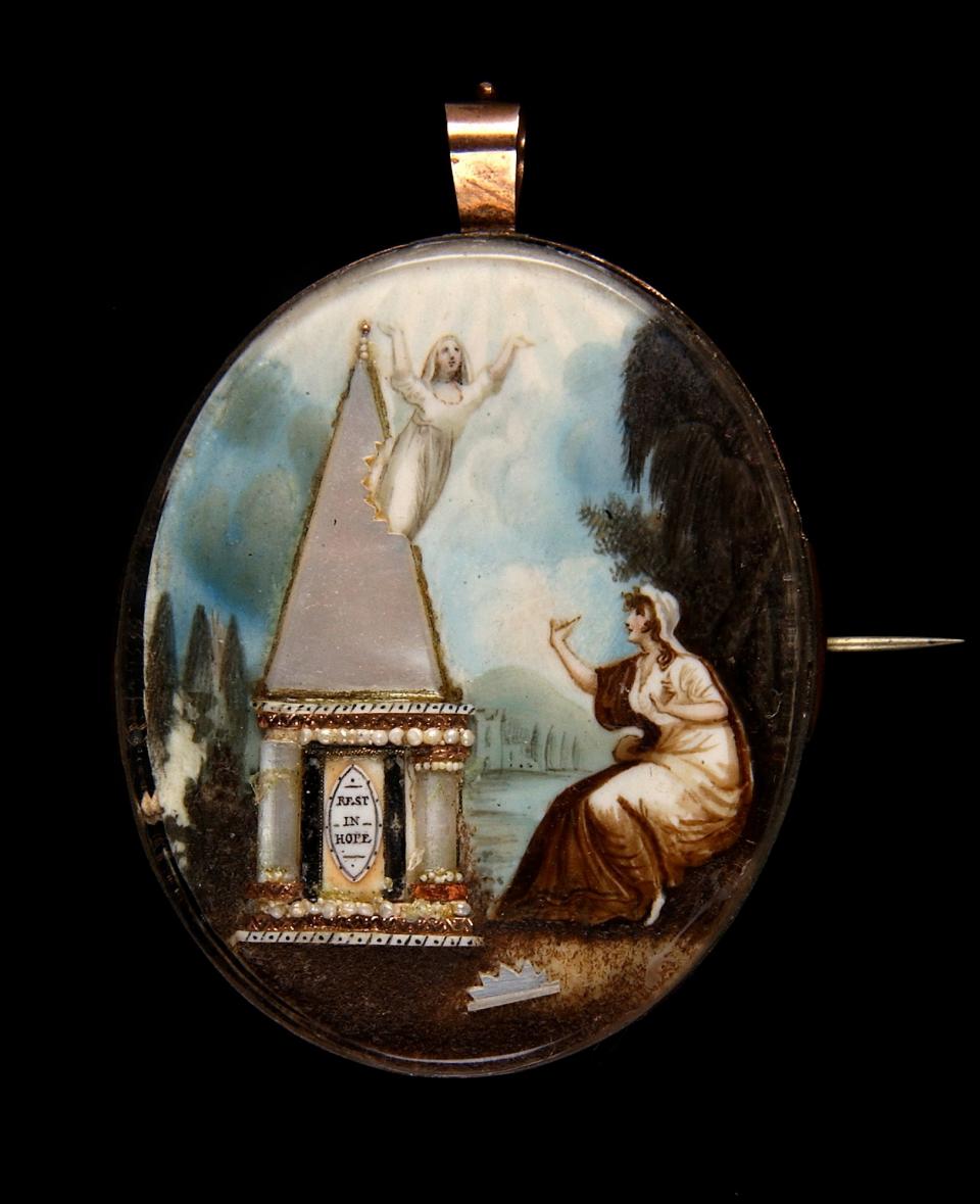 Mourning Pin | Smithsonian American Art Museum