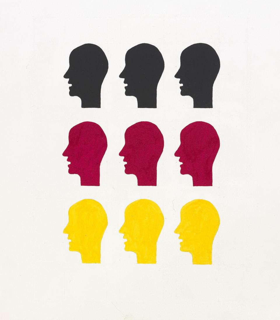 Untitled (Nine Heads) | Smithsonian American Art Museum