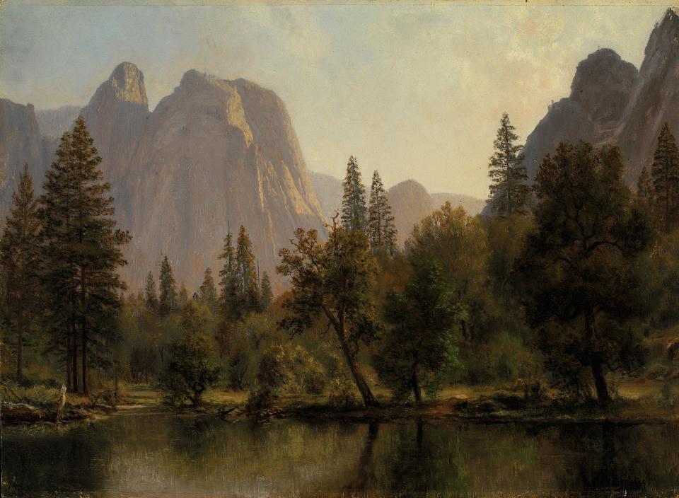Cathedral Rocks, Yosemite Valley | Smithsonian American Art Museum