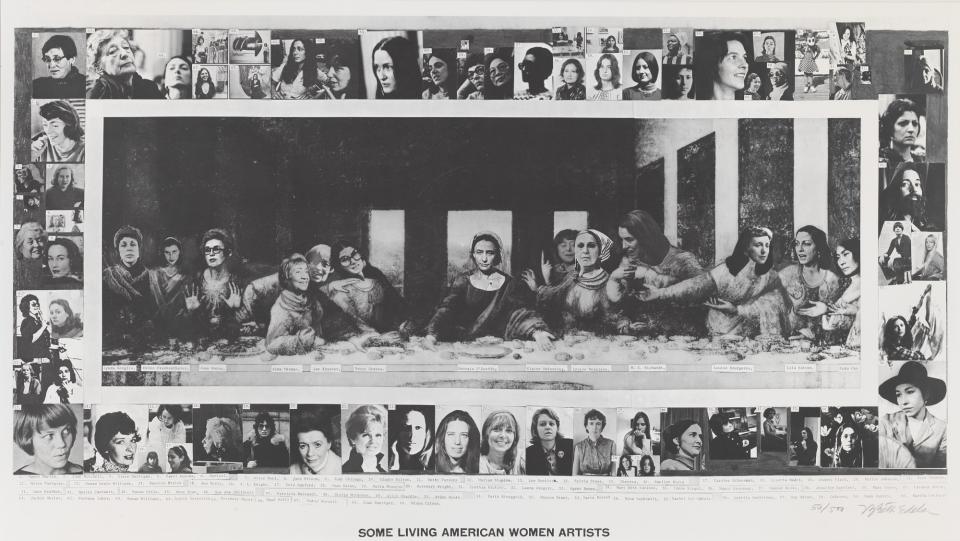 Some Living American Women Artists/Last Supper | Smithsonian American ...