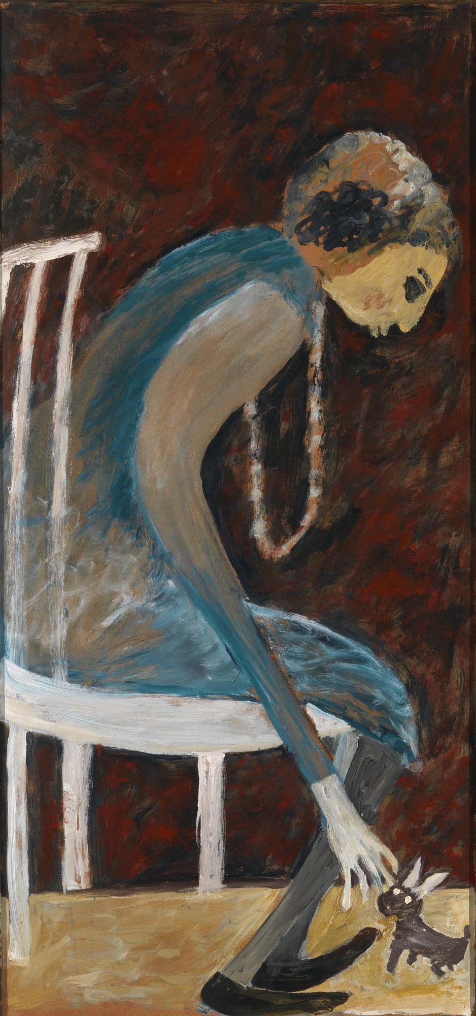 Untitled (Woman with Dog) | Smithsonian American Art Museum