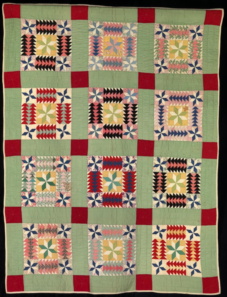 Pieced Nine Patch Variation | Smithsonian American Art Museum