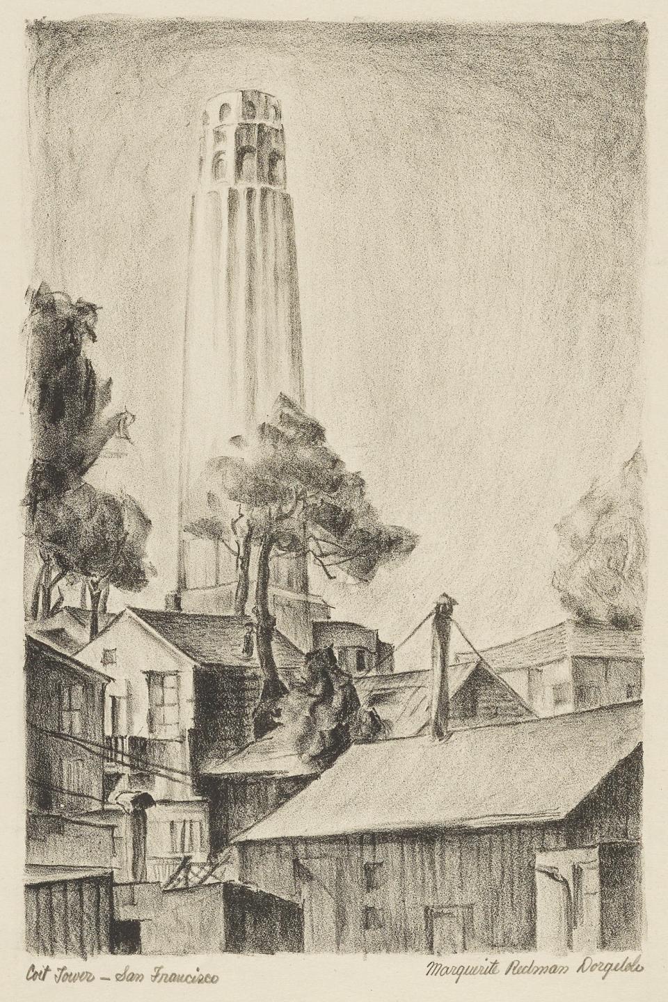Coit Tower, San Francisco | Smithsonian American Art Museum