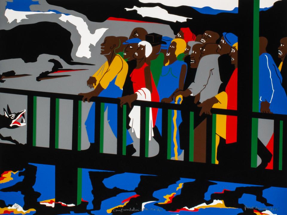 Confrontation on the Bridge | Smithsonian American Art Museum
